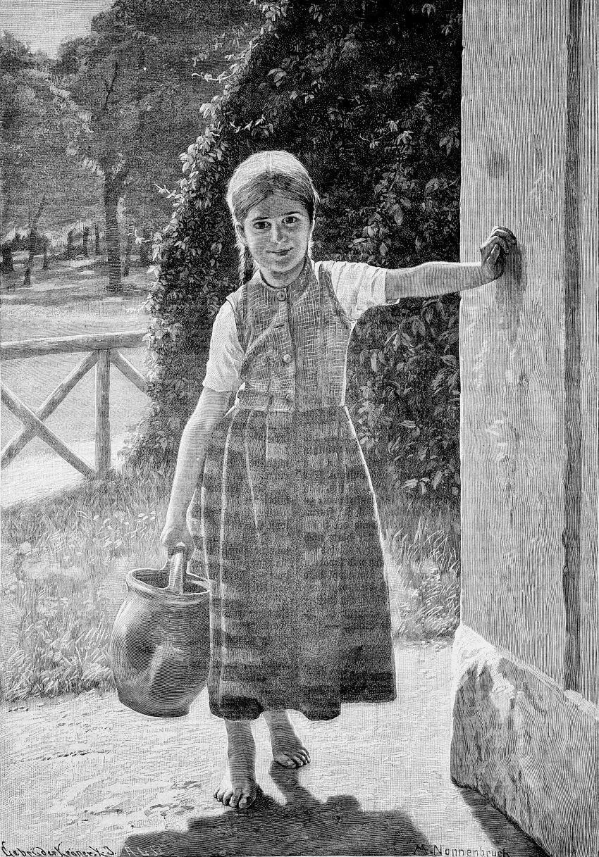 Max Nonnenbruch (1857-1922) | Symbolist painter | Tutt'Art@ | Pittura ...